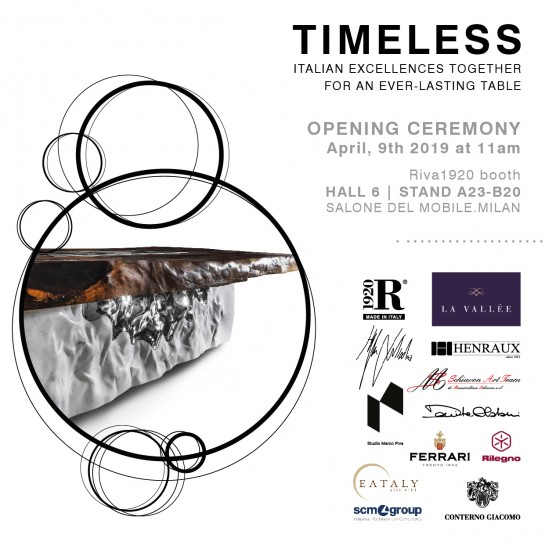 Nuovo Tavolo Timeless di Riva1920 | Novità arredamento e design